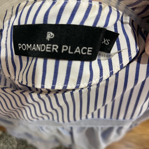 Pomander Place | Dresses | Pomander Place Exclusive Blue Striped Quinn ...